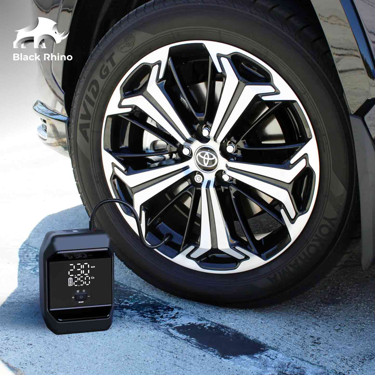 Black Rhino Jumpstarter & Compressor